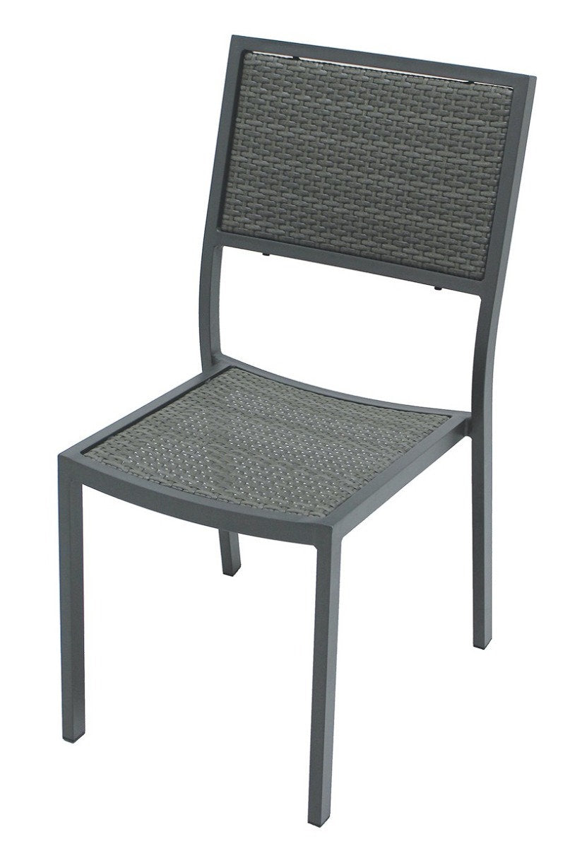 Weave Aluminum Stacking Side Chair – Petersen Furniture