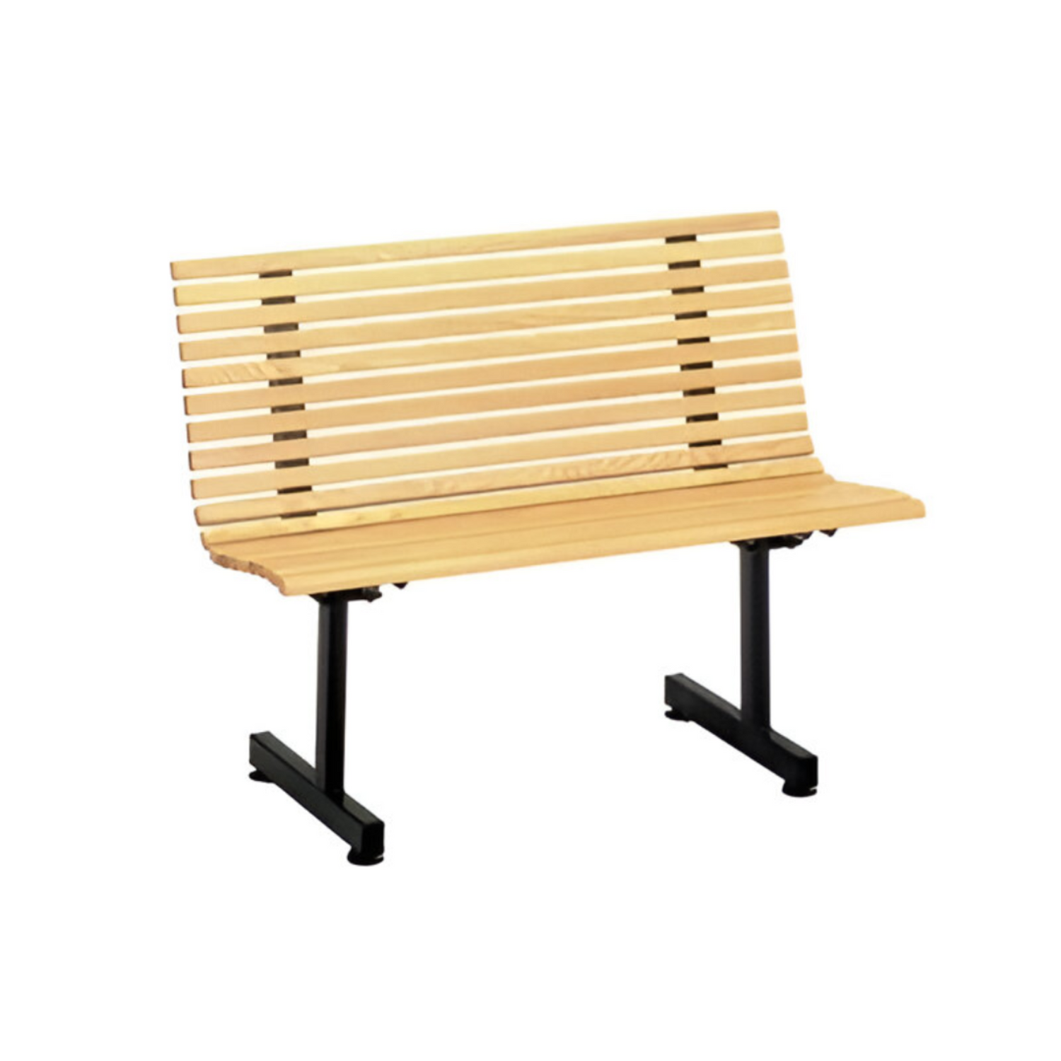 Oak Slat Contoured Wood Booth – Petersen Furniture